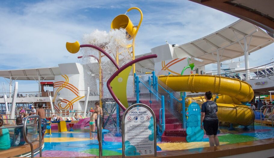 Pictures of Splashaway Bay, Waterslides, and H20 Zones! - Moms at Sea Blog